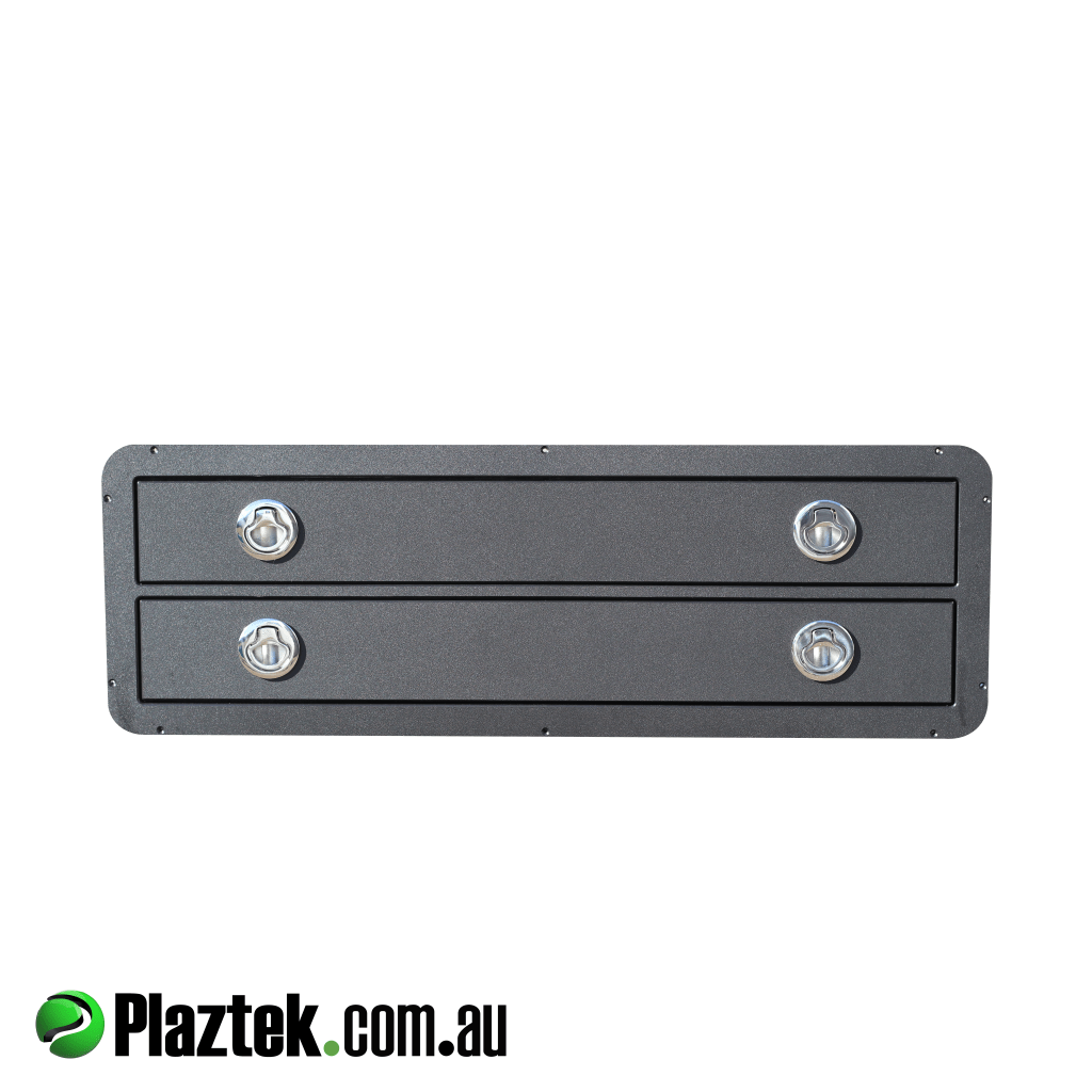 2 Drawer Boat Tackle Storage | Cutout Size 256Hx856W