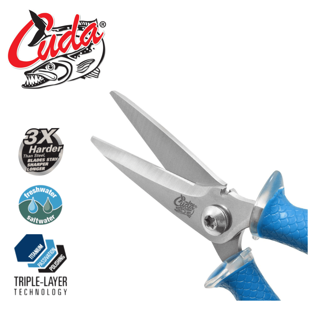 Cuda 8" Titanium Bonded Snips
